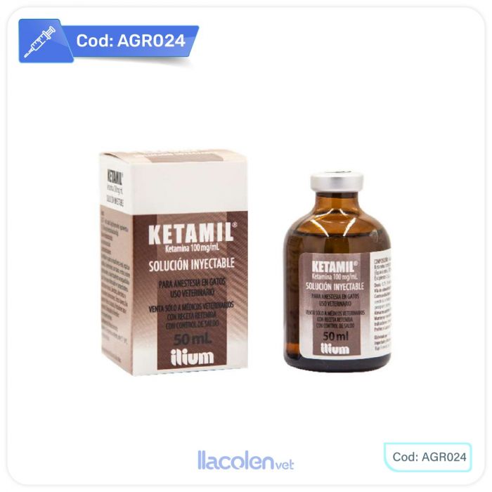 KETAMIL 10% X 50ML INY R/R CONTACTAR TELEMARKETING